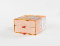 China Double Layer Cardboard Drawer Storage Box CMYK / Pantone Printing for sale