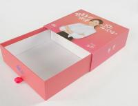 China Cupcake Packaging Paper Drawer Boxes Cardboard Dessert Boxes Matt Lamination for sale