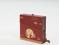 China Red Luxury  Hard Cardboard Gift Boxes Foldable Type Chocolate Packaging for sale