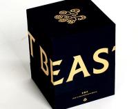 China Sturdy Magnetic Closure Gift Box Candle Jewellery Packaging Black Color for sale