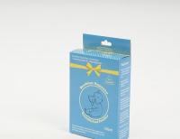 China Blue Cardboard Counter Display Boxes Small Size Customized Design And Logo for sale