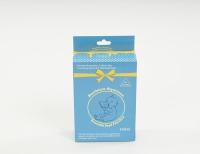 China Blue Cardboard Counter Display Boxes Small Size Customized Design And Logo for sale