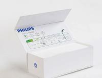 China Rigid box white simple design for digital products cardboard gift package with maganet for sale