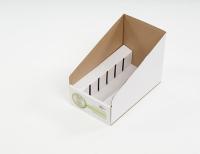 China Stable Custom Cardboard Display Boxes Cardboard Counter Display Stands for sale