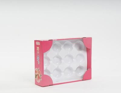 China Beautiful Appearance Cardboard Counter Display Boxes Digital Printing for sale