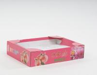 China Beautiful Appearance Cardboard Counter Display Boxes Digital Printing for sale