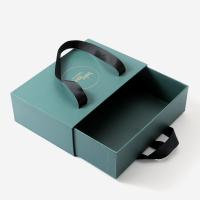 China Printed Recycle Cardboard Paper Packaging Hard Rigid Drawer Sliding Gift Box for sale