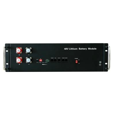 China 51.2V 5kWh Rack Mount LiFePO4 Battery - 48V Solar Energy Storage with 6000+ Cycle Life for sale