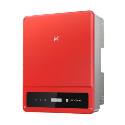 China Goodwe SDT G2 GW25KT-DT 25kW Three Phase On Grid Solar Inverter 1100V IP65 for sale