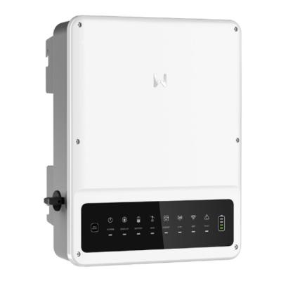 China GW6000N-EH 6kW Hybrid Solar Inverter with 350V Battery Voltage and 97.6% Efficiency for Single Phase Energy Storage for sale
