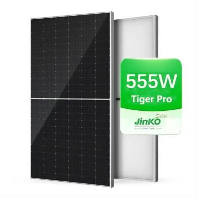 China Jinko Tiger Pro 535W 555W Bifacial Dual Glass Solar Panel IP68 P Type Module for sale