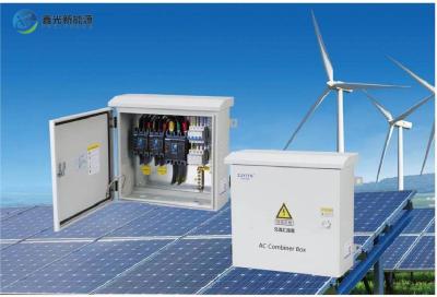 China AC220V-800V 2 String PV Combiner Box IP65 Photovoltaic Junction Box for Grid-Tied Inverter for sale
