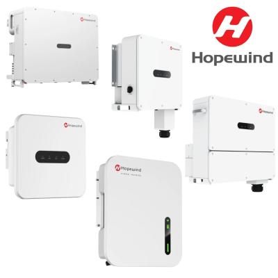 China 10kW Hopewind Three Phase Hybrid Inverter HYNV10K-G01 380V 50Hz 60Hz for sale