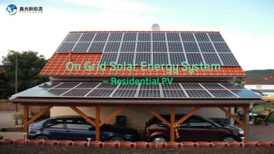 China Residential On Grid Solar System 5kW 10kW Easy Install Grid Tied PV Kit for Home for sale