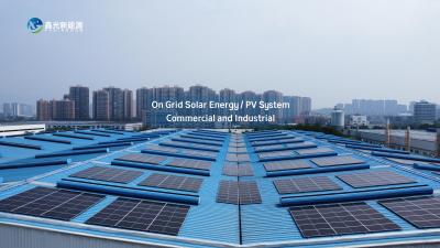 China Commercial Industrial On Grid Solar System 10kW 50kW Grid Connected PV System for sale