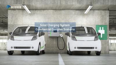 China Commercial Solar Charging System 50kW-500kW for Complexes with EV Stations and 25-45% Energy Cost Reduction for sale