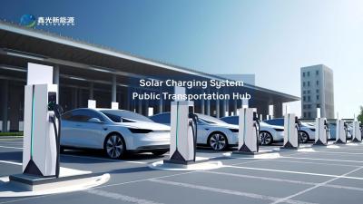 China Solar Charging System for Public Transportation Hubs - 5kW to 50kW Capacity for Electric Bus & Infrastructure Power for sale