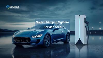 China Solar EV Charging Station System for Highway Service Areas with Fast Charging and Battery Storage for sale