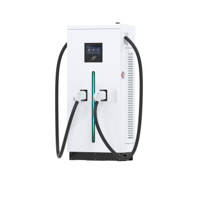 China 60kW-240kW EV DC Fast Charger with Dual Guns, 7-inch Touch Screen & IP54 Rating for Commercial Use for sale