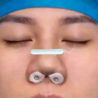 China High Absorbency Expanding Hemostatic Compressed Sponge Nasal Dressing Insert Customizable Size Color for Post-Nasal-Surgery Care for sale