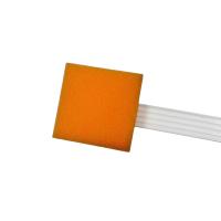 China Custom Size Surgical Sponge Brush PU Polyurethane Foam Head PP Handle Disposable Medical Debridement Cleaning Brush Class I for sale