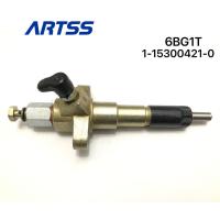China 1-15300421-0 Diesel Engine Fuel Injector , 6BG1T 6BG1 High Performance Injectors for sale