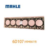 China 4946619 Diesel Engine Cylinder Head Gasket Fit Genuine MAHLE 6D107 ISDE6D for sale