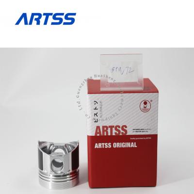 China Piston Excavator Engine Parts With Pin Lock 3TNV72 for sale