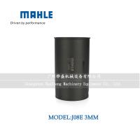 China J08E 3MM 8MM Cylinder Liner Sleeves For SK330LC-8 S1146-73210 11462-E0060 for sale