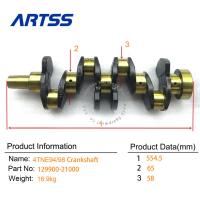 China 129900-21000 4TNE94 4TNE98 Casting Iron Crankshaft For Forklift Spare Parts for sale