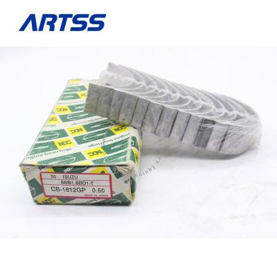 China In Stock Diesel Engine NDC 6BB1 6BD1 Main Bearing & Con Rod Bearing +0.25 / 0.5 For ISUZU Excavator Spare Parts for sale