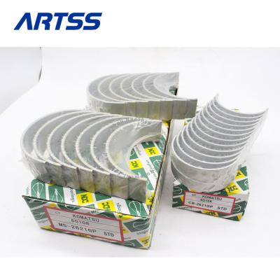 China Hot Selling High Quality Diesel Engine NDC 6D108 Main Bearing & Con Rod Bearing STD For KOMATSU Excavator Spare Parts for sale