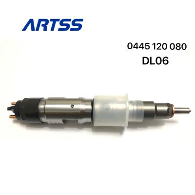 China DL06 0445120080 Common Rail Fuel Injector Nozzle For Excavator DOOSAN DAEWOO Spare Parts for sale