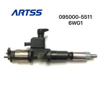 China 6WG1T Common Rail Fuel Injector Assy 095000-5511 8-97603415-2 For ZAX470-3 Excavator Engine Parts for sale