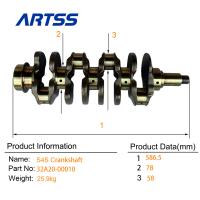 China High Quality Diseel Engine 32A20-00010 32A20-00080 S4S Crankshaft For Mitsubishi Excavator Spare Parts for sale