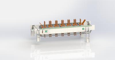 China Plc Motion 50mic Tissue Manufacturing Machine , 40packs/Min Paper Towel Machine for sale
