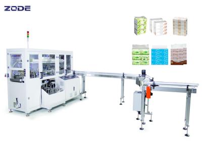 China 11KW 2 Row Facial Tissue Bundling Machine 25bags/Min for sale