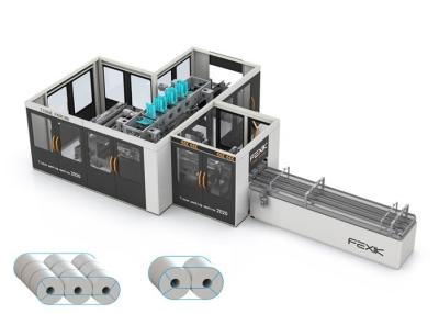 China FEXIK High-Speed Fully Automatic Toilet Tissue Bundle Wrapping Machine for sale