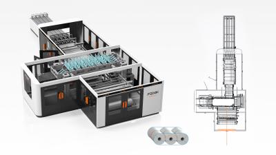China paper towel production machine tissue roll wrapping machine for sale