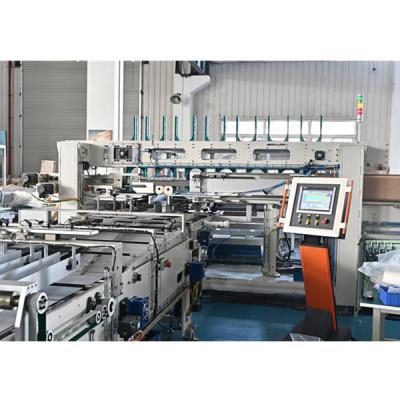 China 3 Lanes LDPE Paper Roll Cutter Machine 25microns FEXIK F-T6 for sale