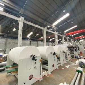 China 4blades Toilet Paper Rewinding Machine for sale