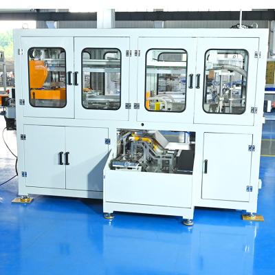 China ISO 3rows 3bags/Row Pre Cut Facial Tissue Packing Machine for sale