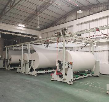 China CE 7Lines Facial Tissue Paper Making Machine 3plys Tissue Paper Manufacturing Machine for sale