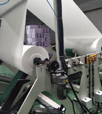 China V Fold 1600sheets/Min 7Lines Tissue Paper Production Machine for sale