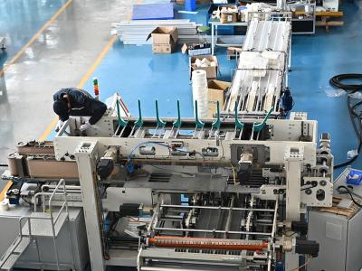 China ISO CE 40packs/Min Toilet Paper Roll Machine For Packaging for sale