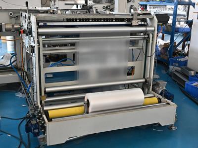 China 3 Lanes PE Wrapping 100packs/Min Toilet Paper Roll Machine for sale