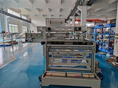 China Single Roll 25mic PE Toilet Roll Making Machine , 40packs/Min Tissue Roll Machine for sale