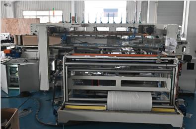 China CE 50mic PE 2Layers Paper Roll Wrapping Machine for sale