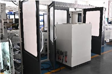 China PE 25microns 20min Paper Roll Wrapping Machine for sale