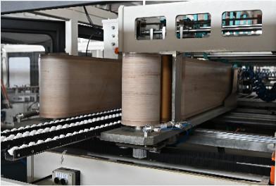 China 3lanes Paper Roll Wrapping Machine for sale